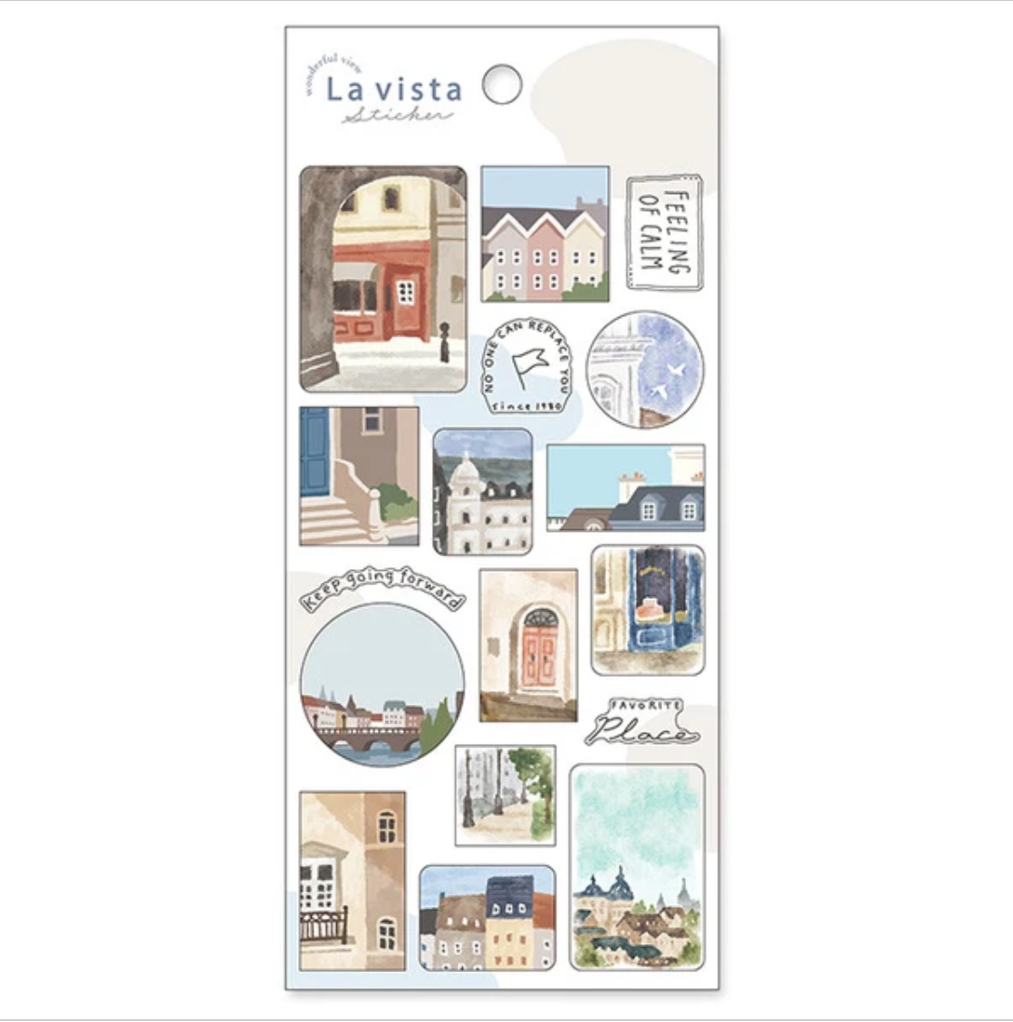 Mind Wave Stickers | La Vista | City – Simple Paper