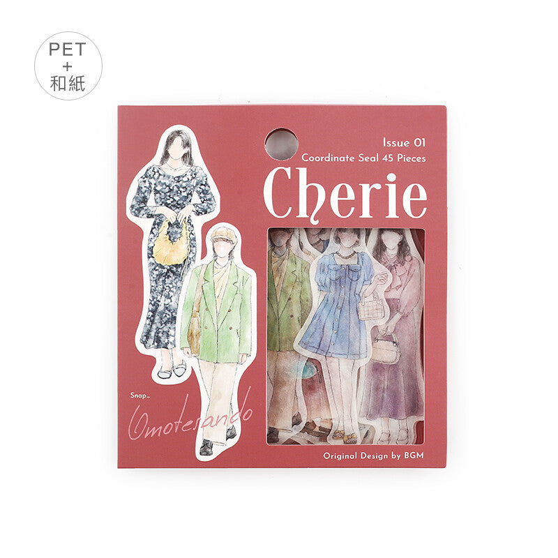 BGM Cherie Flake SEALS | Issue 1 | Omotesando – Simple Paper