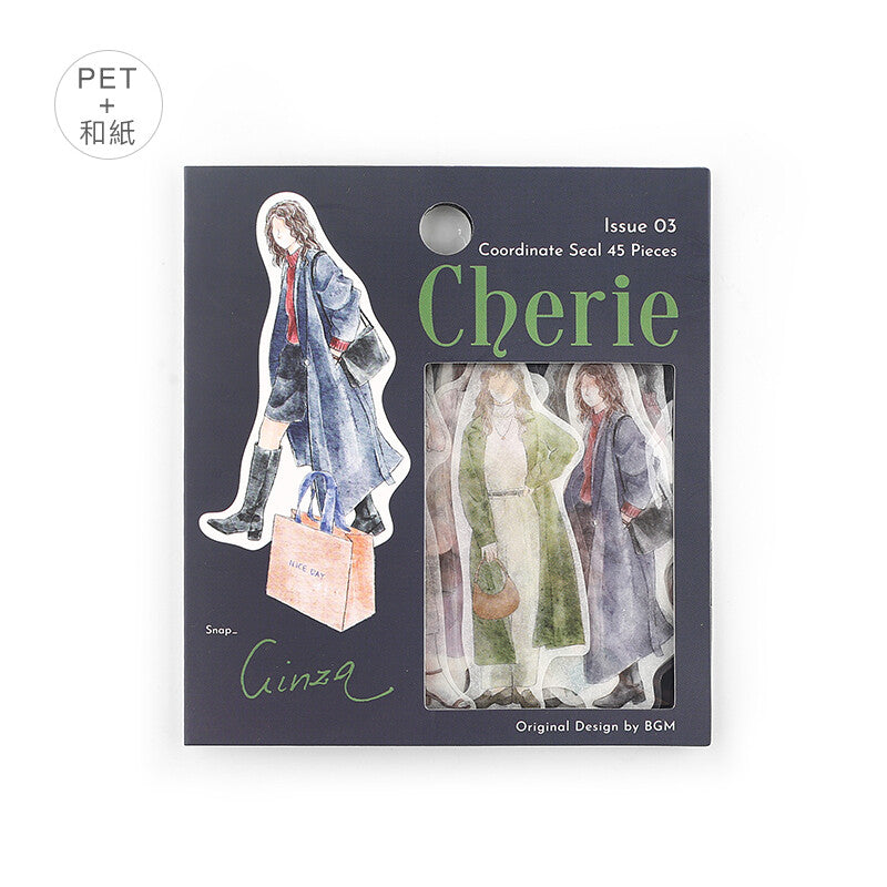BGM Cherie Flake SEALS | Issue 3 | Ginza – Simple Paper