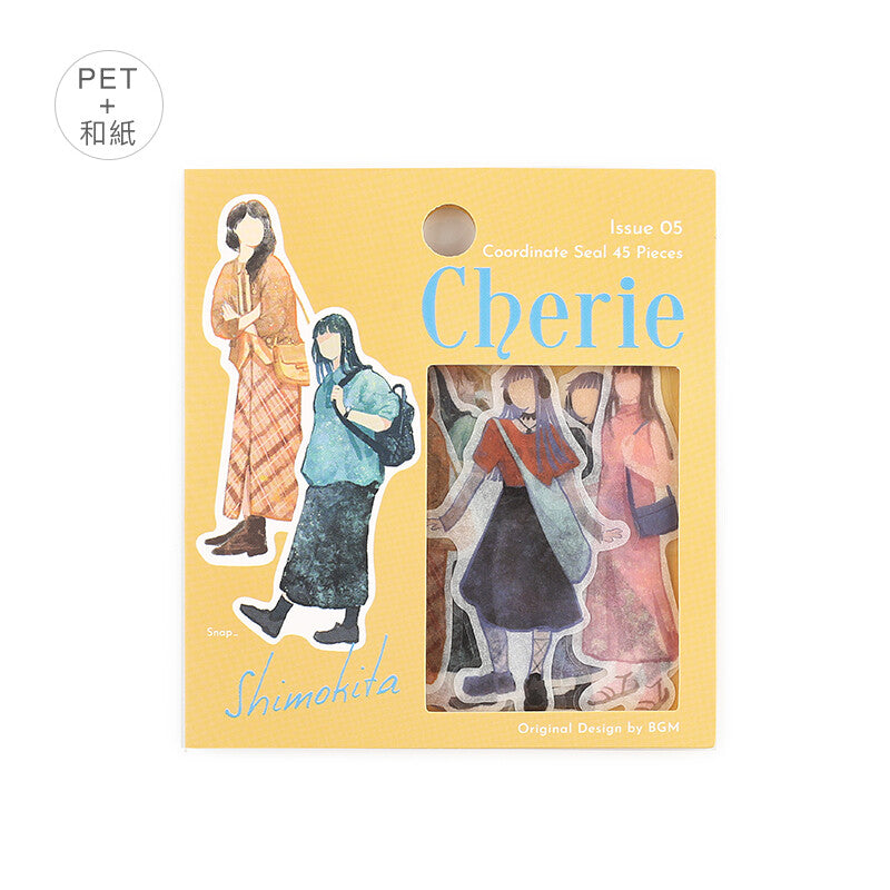 BGM Cherie Flake SEALS | Issue 5 | Shimokita – Simple Paper