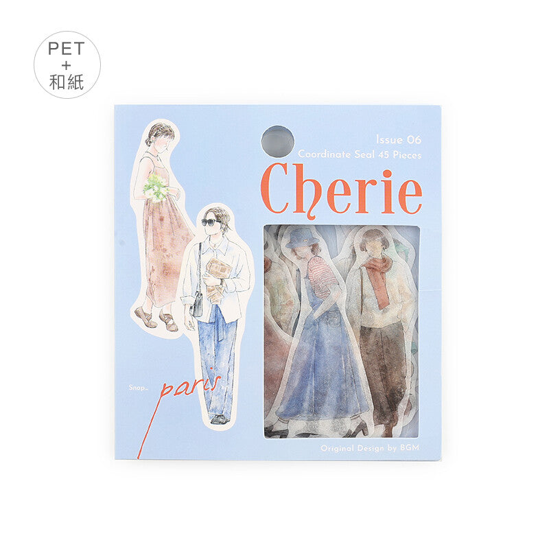 BGM Cherie Flake SEALS | Issue 6 | Paris – Simple Paper