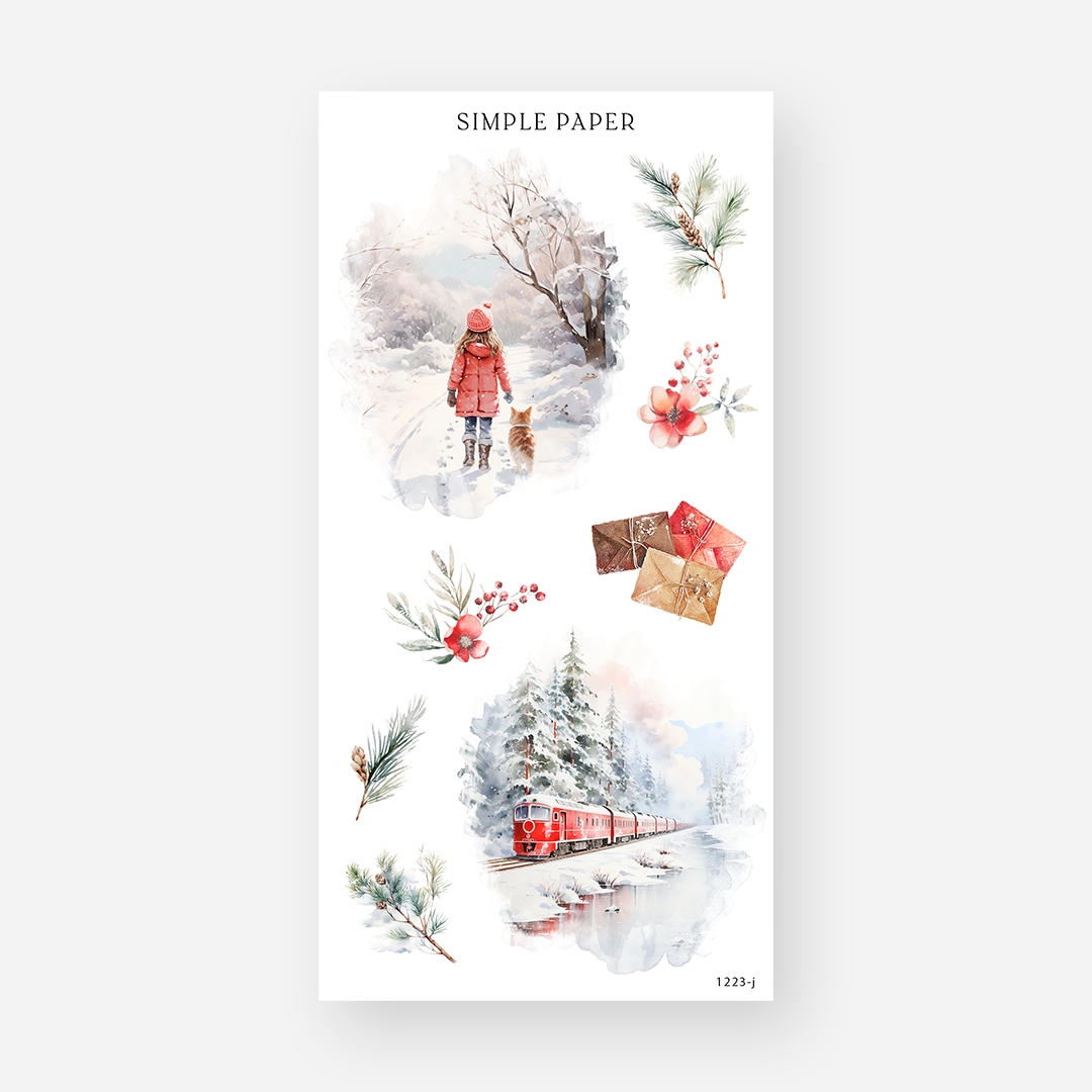 December '23 - Sheet J – Simple Paper