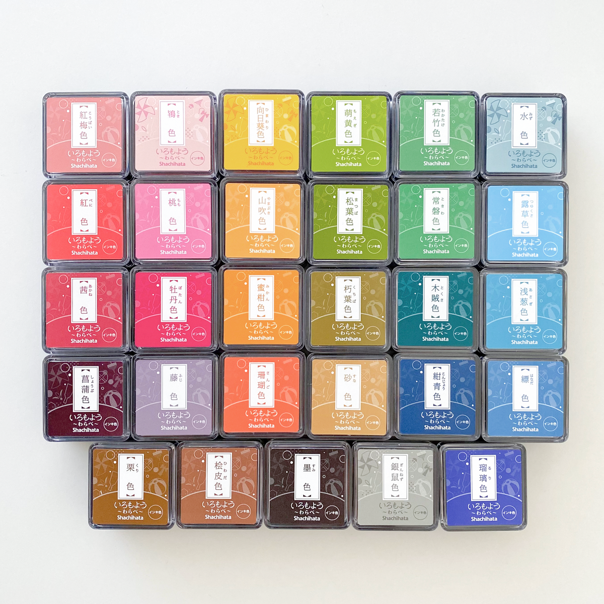 Shachihata Iromoyo Mini Oil-Based Ink Pad – Simple Paper