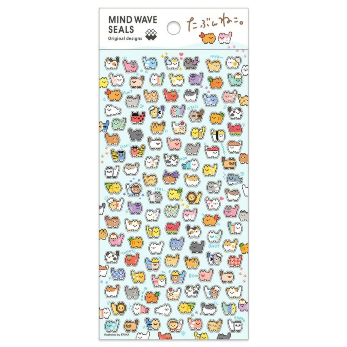Mind Wave Stickers | Original Designs | Maybe A Cat – Simple Paper